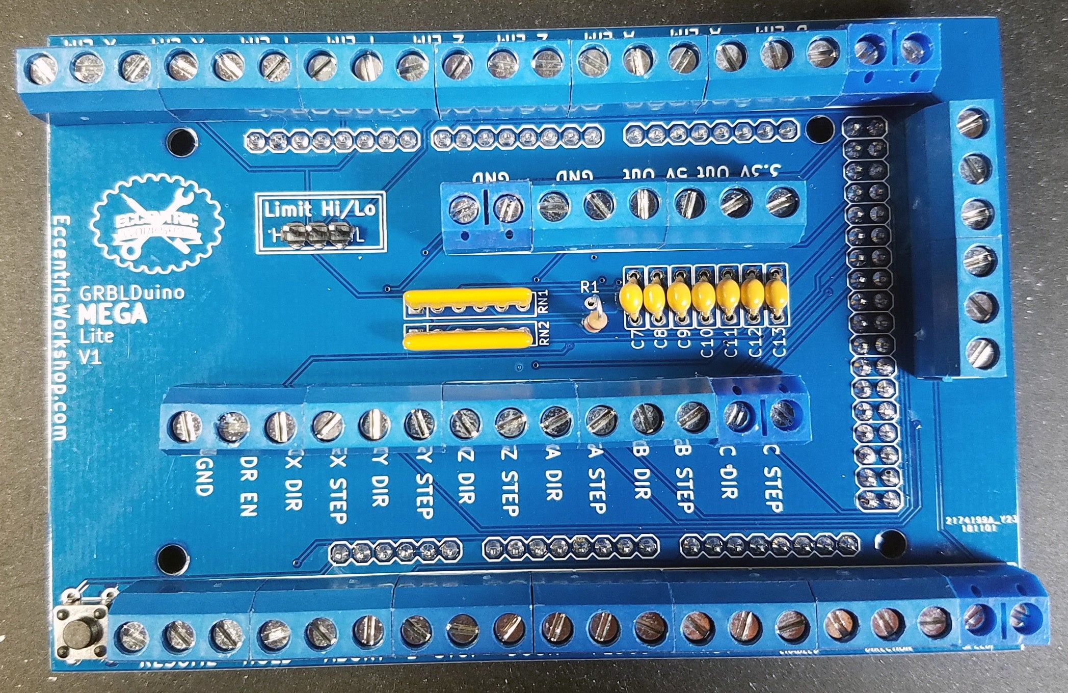 Grblduino Mega Lite V1 The Eccentric Workshop